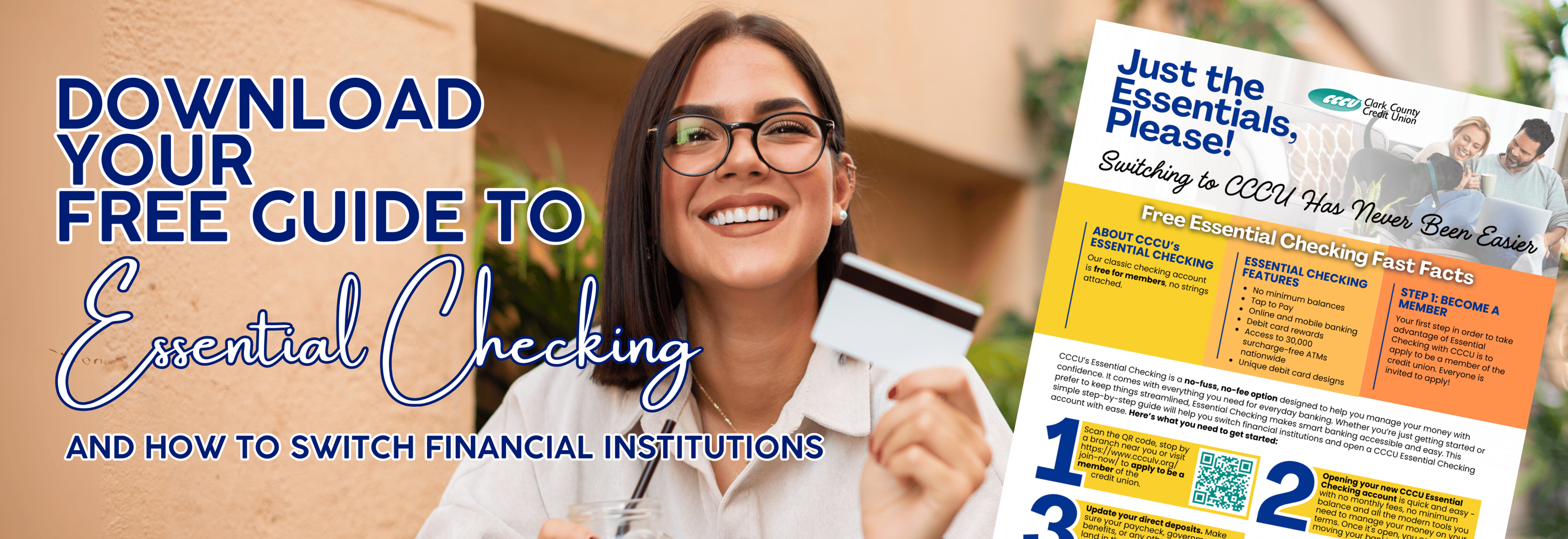 Learn More About CCCU's Essential Checking